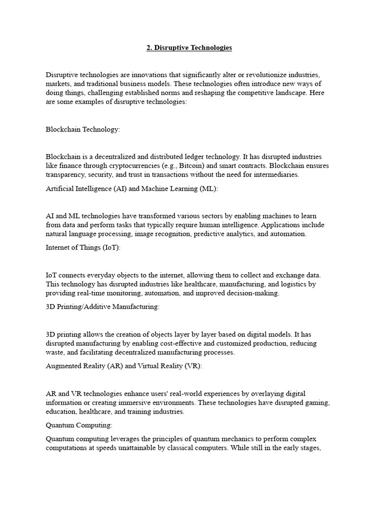 Module 2 Digital Transformation | PDF