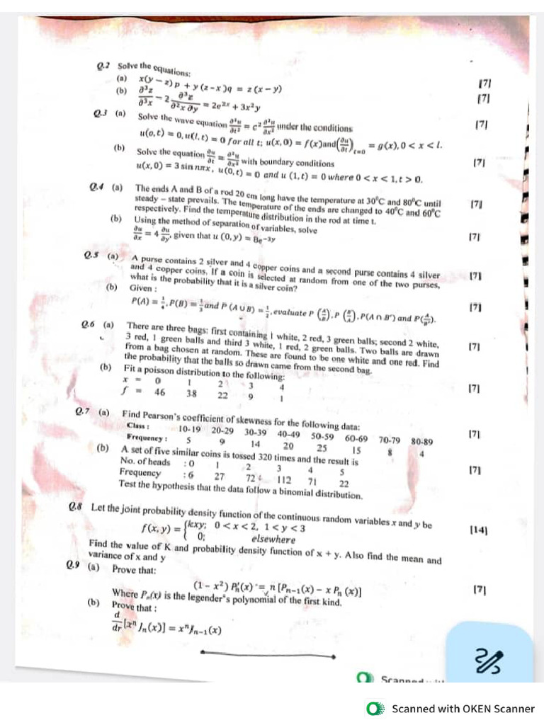 Mathematics 2022 Pyq Solution | PDF