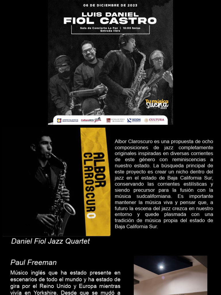 Daniel Fiol Concierto 6 Dic | PDF