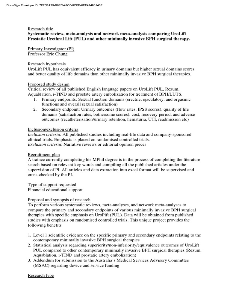 Teleflex Network SRMA Research - DR Eric Chung - Final | PDF