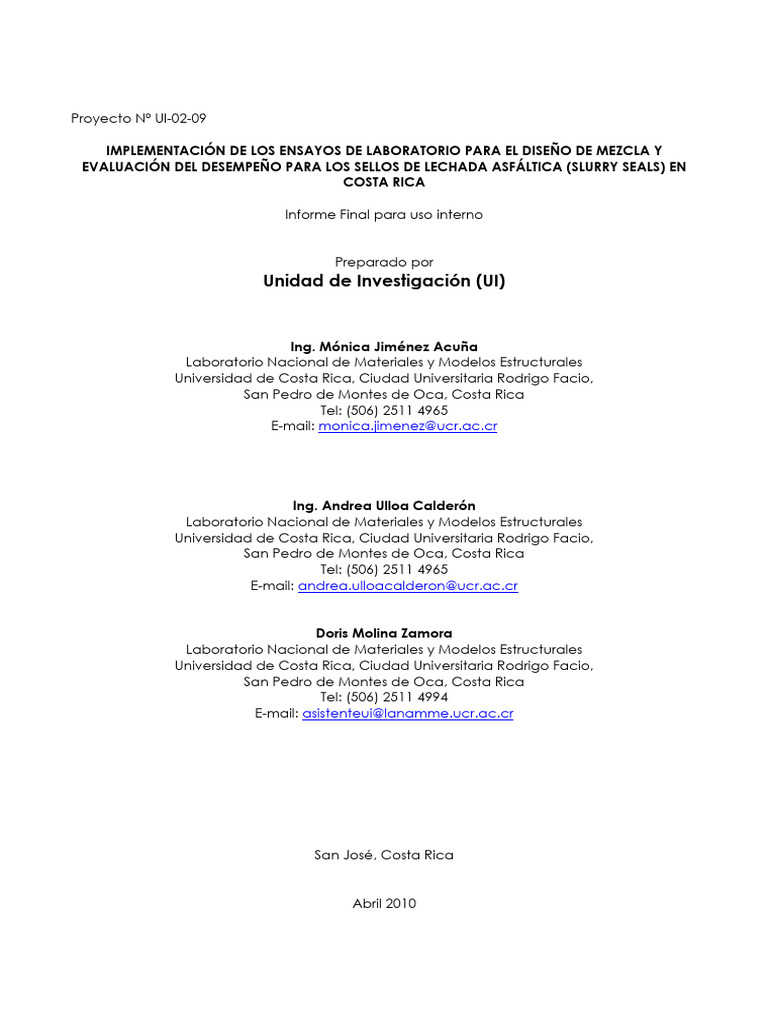 Unidad de Investigación (UI) | PDF