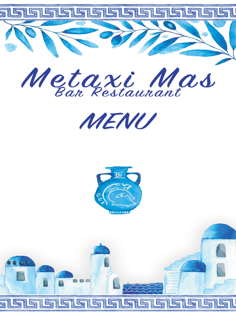 Menu Booklet | PDF