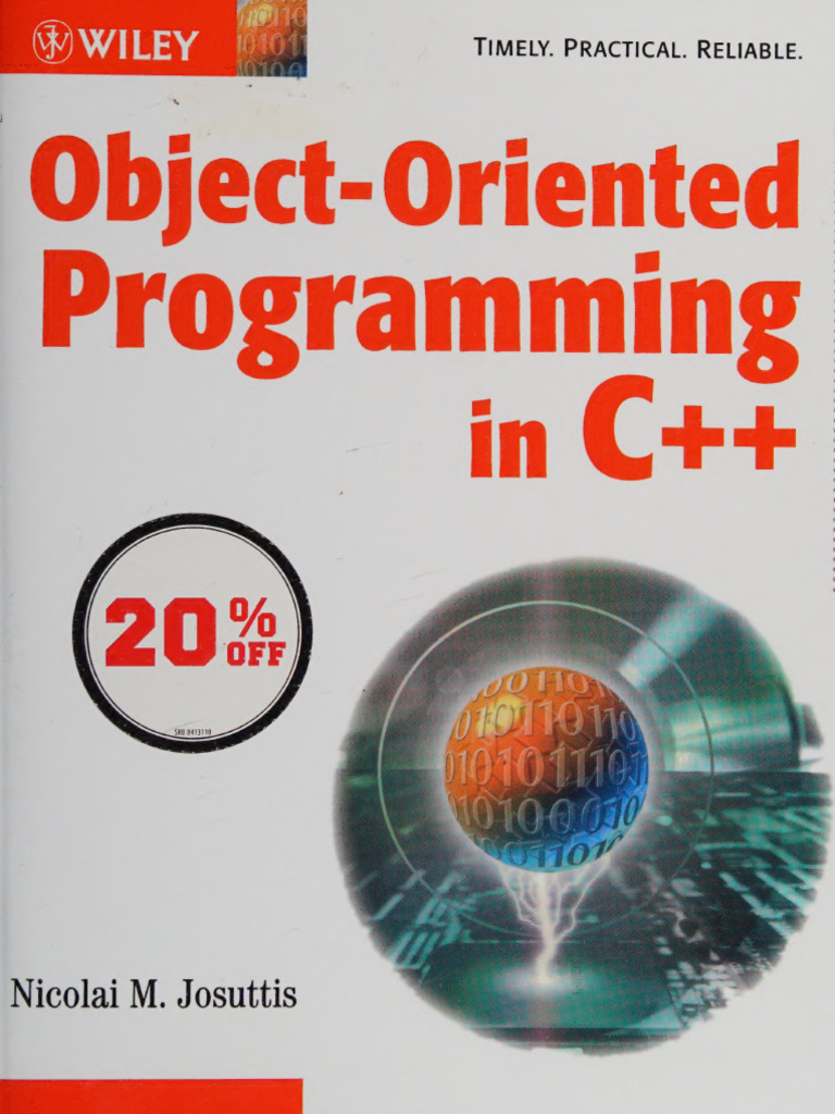 Josuttis Nicolai M Objectoriented Programming in C | PDF | Copyright | License