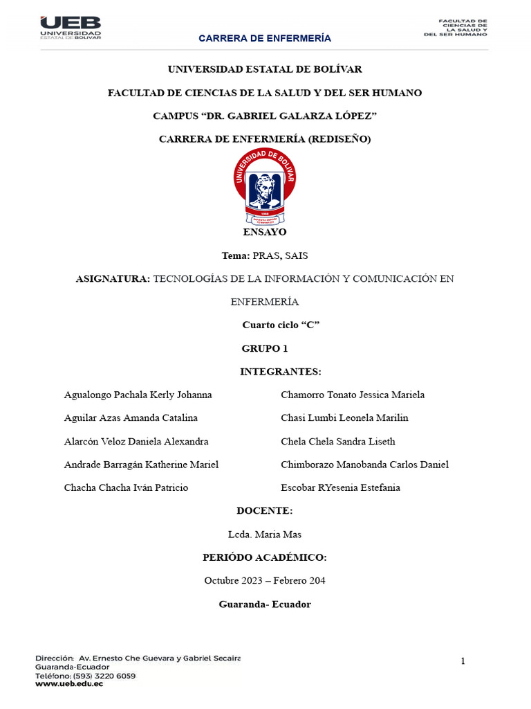 TICS ENSAYO (1).docx | PDF