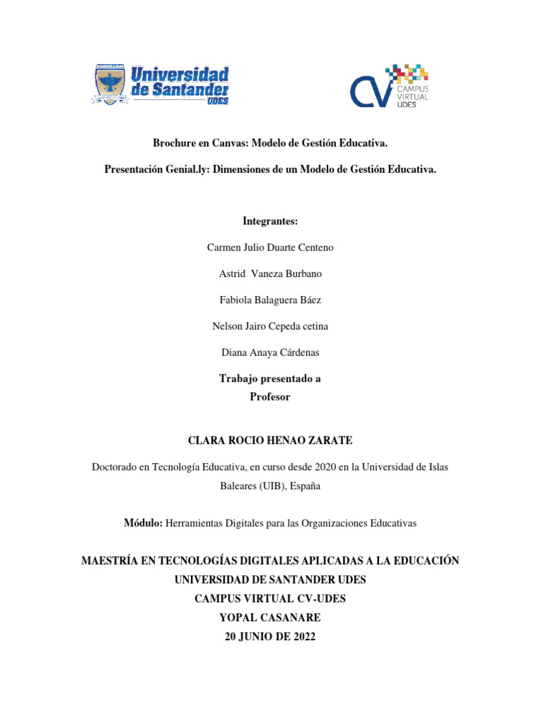 Diana AnayaCárdenas Entregable2 | PDF | Career & Growth