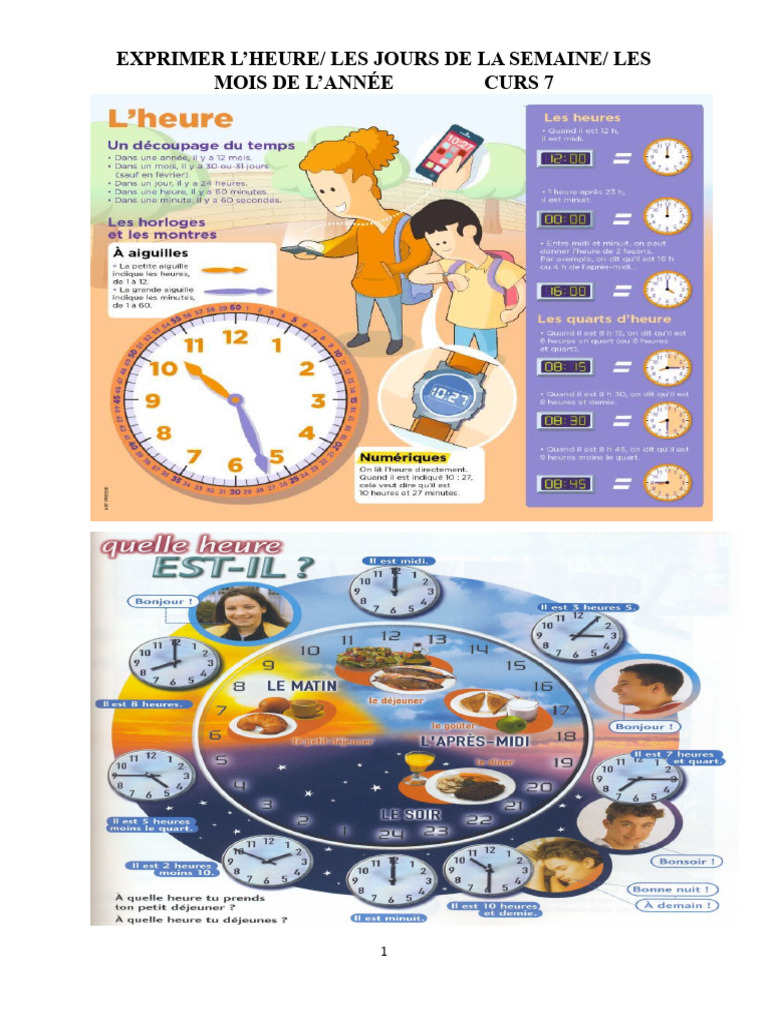 Exercices Heure | PDF