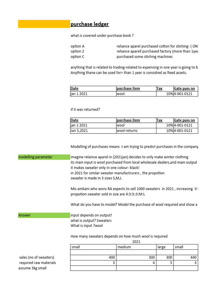Financial Modelling | PDF
