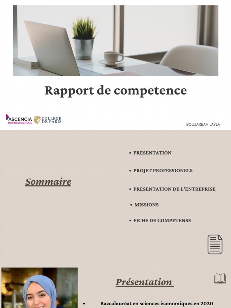 Rapport de Competence | PDF