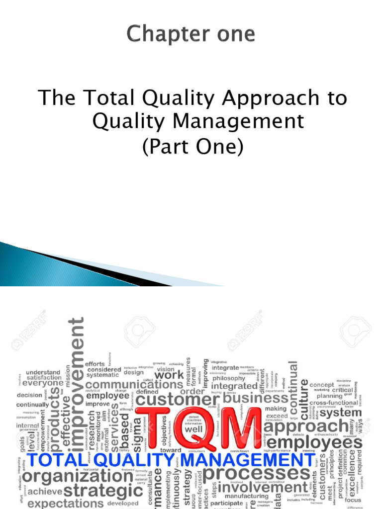 Chapter 1 | PDF | Quality (Business) | Customer