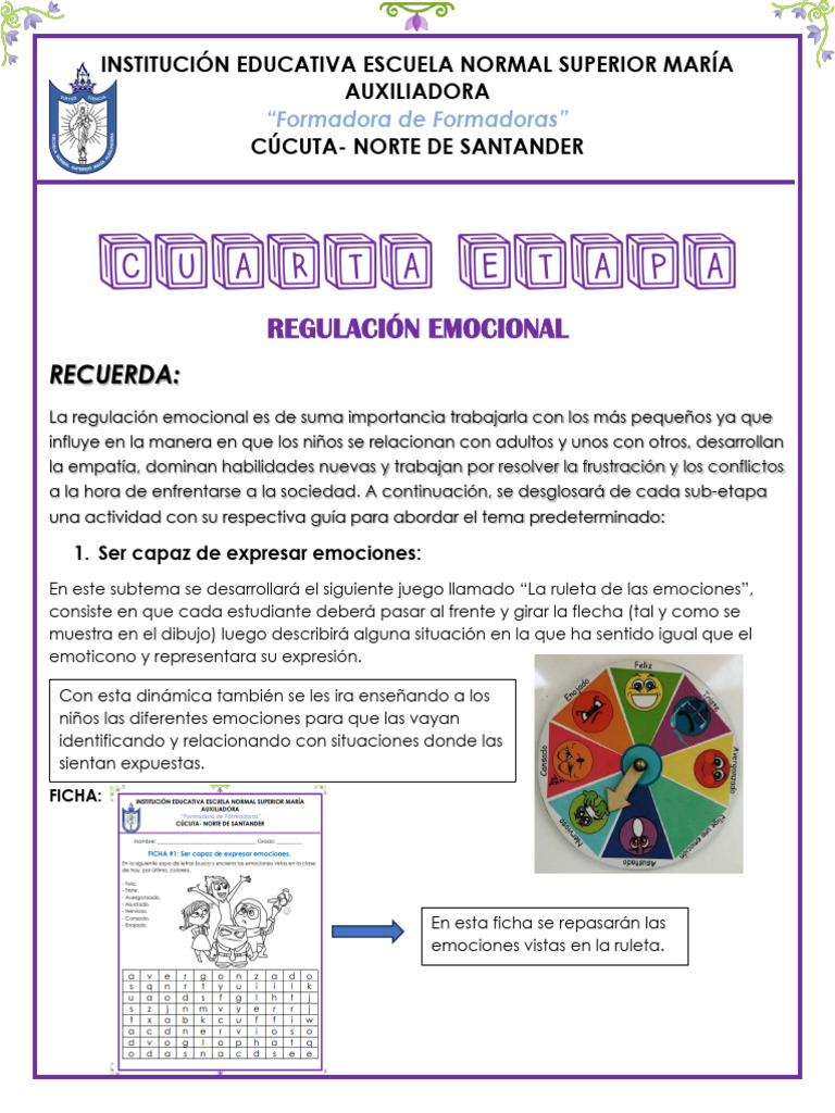 Planeacion Fase 4 - Propuesta | PDF | Las emociones | Autorregulación ... Planeacion Fase 4 - Propuesta | PDF | Las emociones | Autorregulación ...