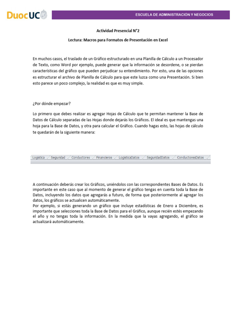 2 Lectura Macros Formato Presentacion | PDF