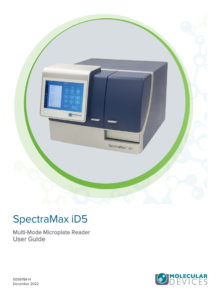 Spectramax Id5 User Guide 5059784h | PDF