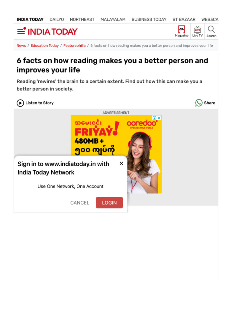 6 Facts On How Reading Makes You A Better Person and Improves Your Life ...