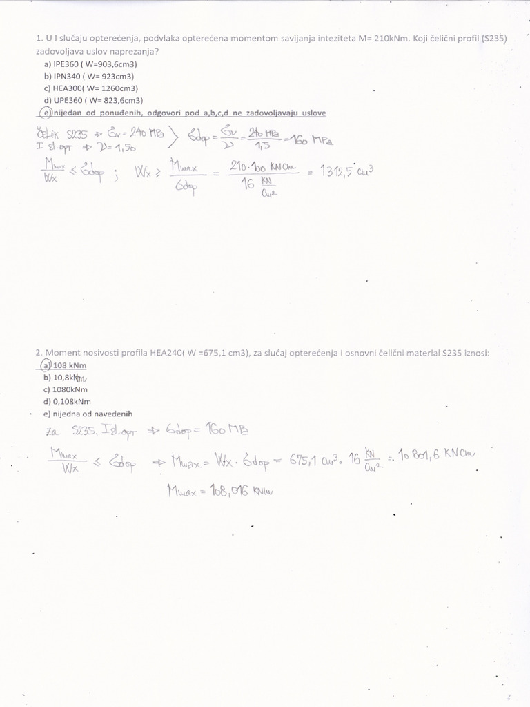 KLK Celik Zadaci Uradjeno | PDF