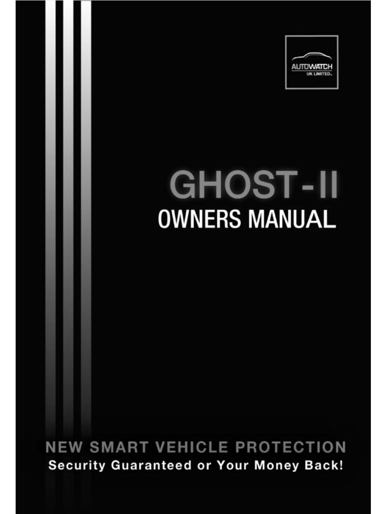 Ghost-II Owners Manual | PDF