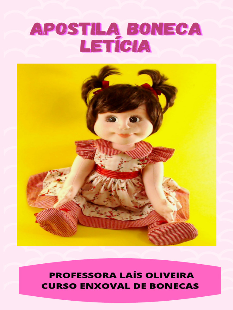 Apostila Boneca Letícia para Imprimir Correta | PDF Apostila Boneca Letícia para Imprimir Correta | PDF