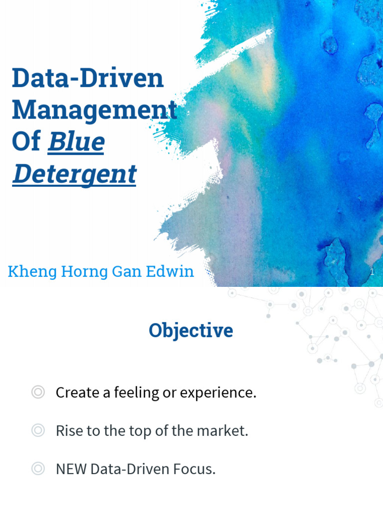 Data-Driven Strategy for Blue Detergent | PDF | Demand | Brand