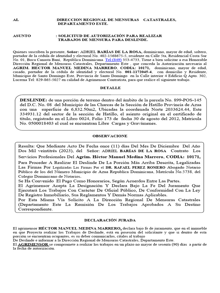ADRIEL | PDF | República Dominicana