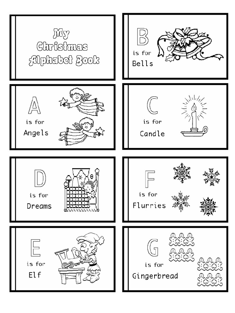 Christmas Alphabet Book | PDF