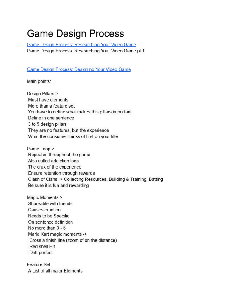 Game Design Learning Materials Pdf