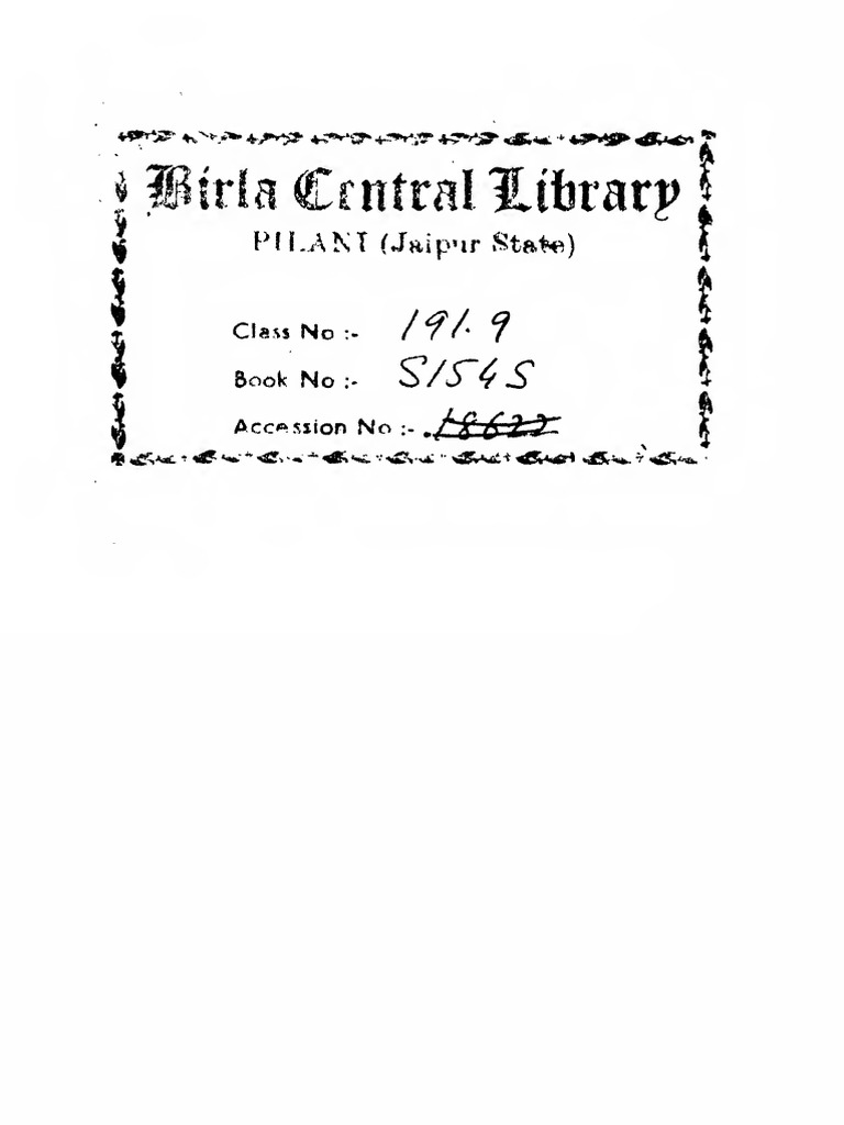 Some Turns of Thought in Modern Philosophy - Text | PDF