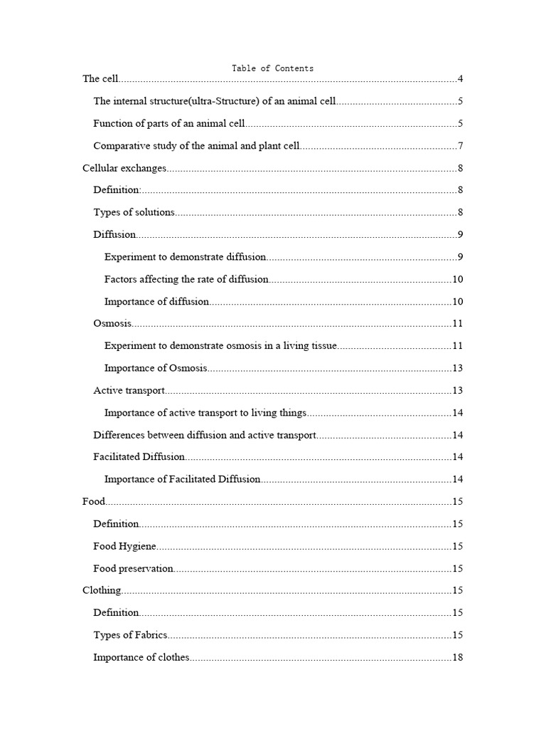 Form 5 Human Biology Notes | PDF | Reproductive System | Osmosis
