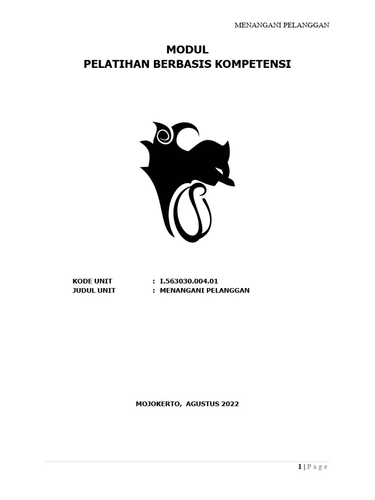 Modul 4.menangani Pelanggan | PDF | Karier & Perkembangan | Pengelolaan ... Modul 4.menangani Pelanggan | PDF | Karier & Perkembangan | Pengelolaan ...