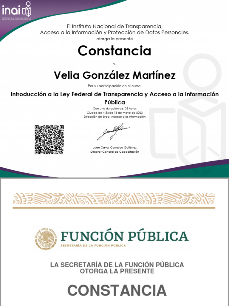 CONALEP PNCCIMGP Evidencia Constancias 2023 | PDF | México