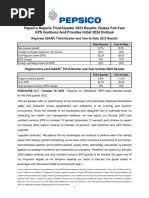 2023 Pepsico Annual Report 72 77 | PDF | Equity (Finance) | Net Income