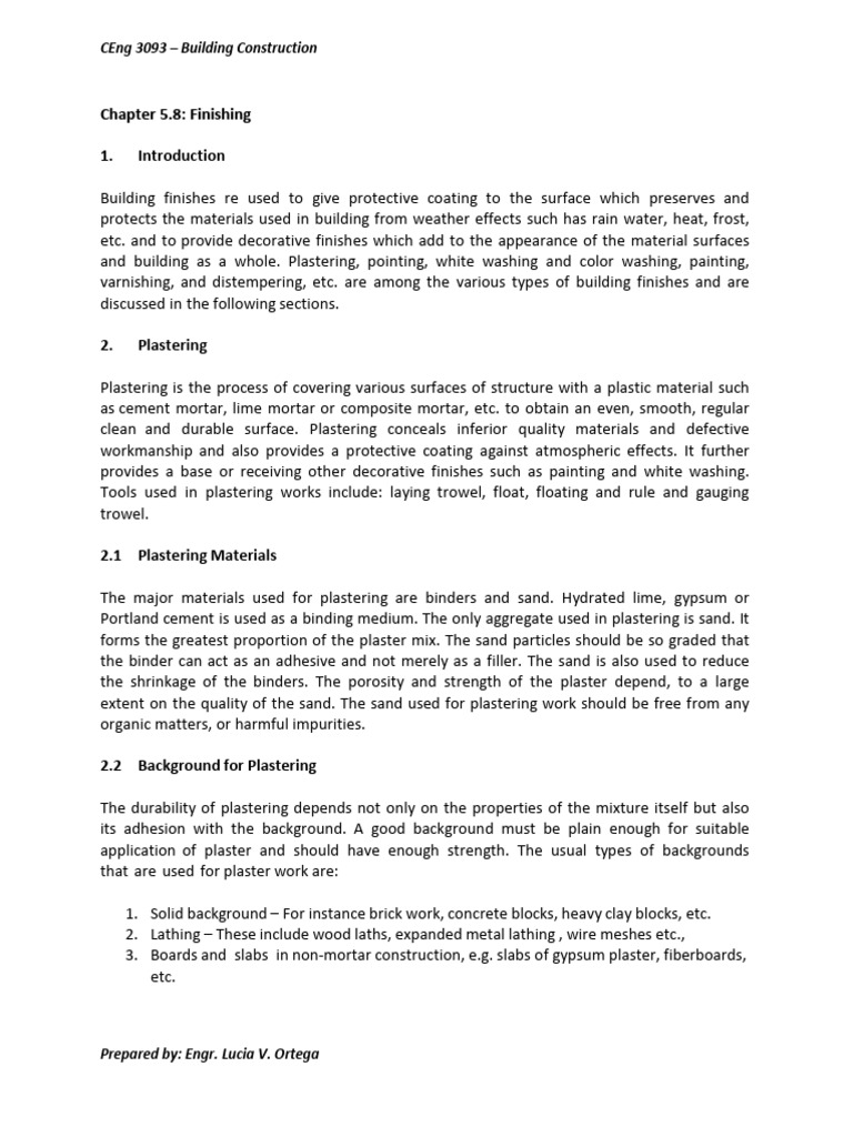 Chapter 5.8 - Finishing | PDF | Paint | Varnish