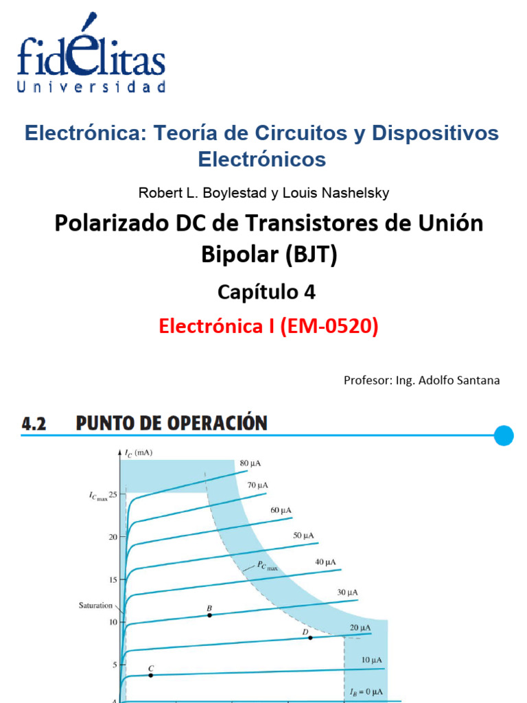 Capitulo 4 | PDF | Bipolar Junction Transistor | Electronic Circuits