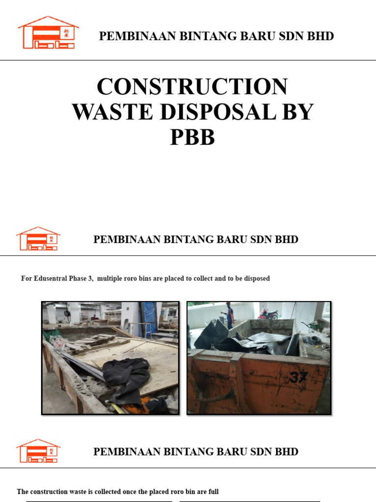 Construction Disposal | PDF