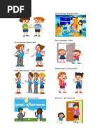100 Verbos en Ingles Ilustrados. | PDF