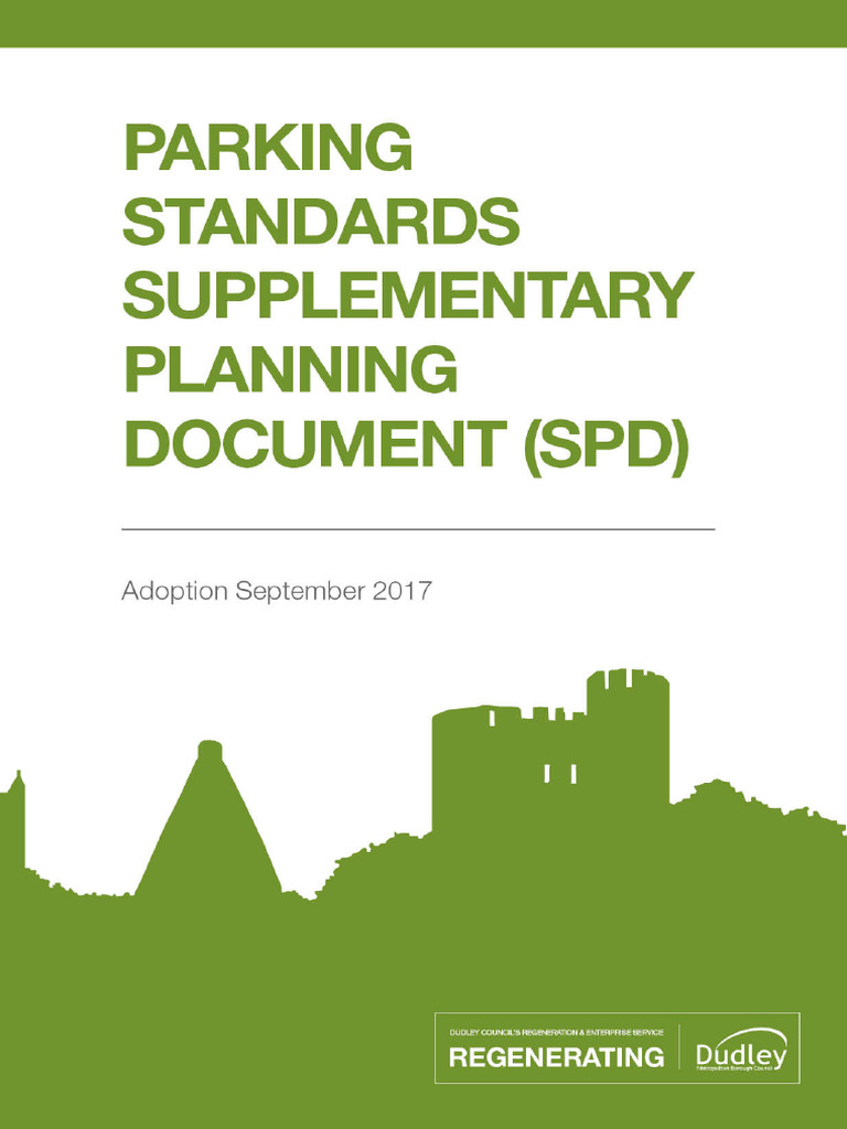 Dudley Parking Standards SPD Overview | PDF | Parking | Road Traffic Safety