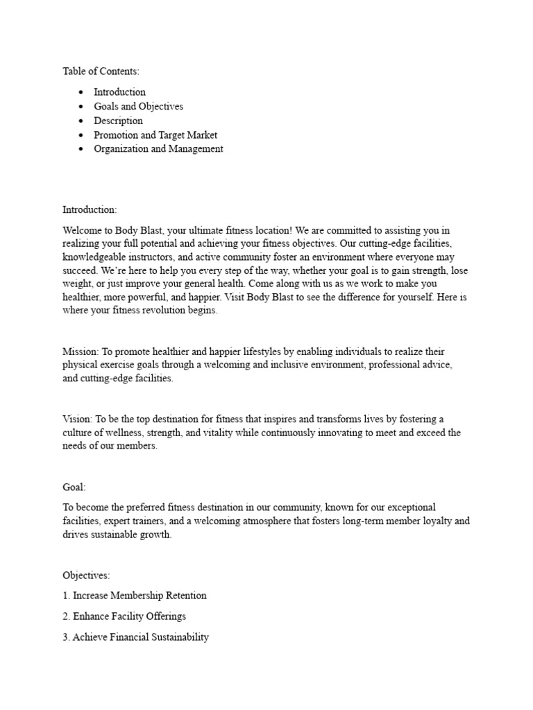 Business Proposal | PDF