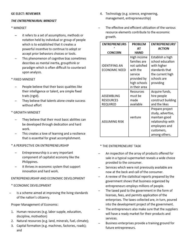 Ge Elect Prelim | PDF