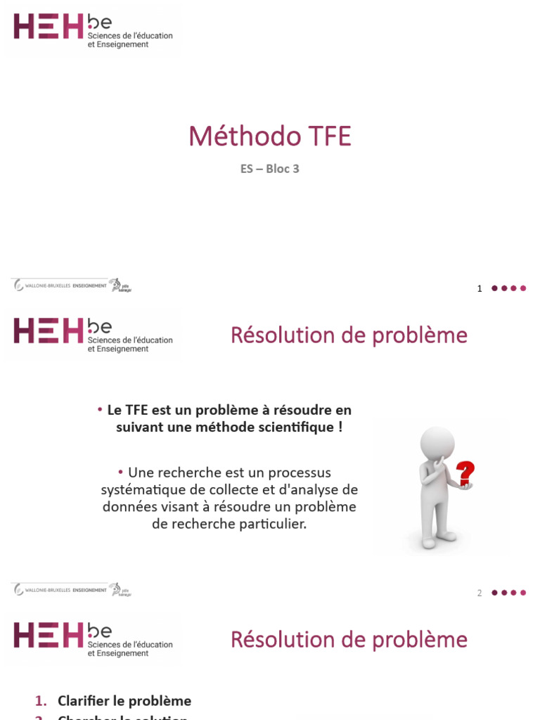 Methodo TFE 2 | PDF