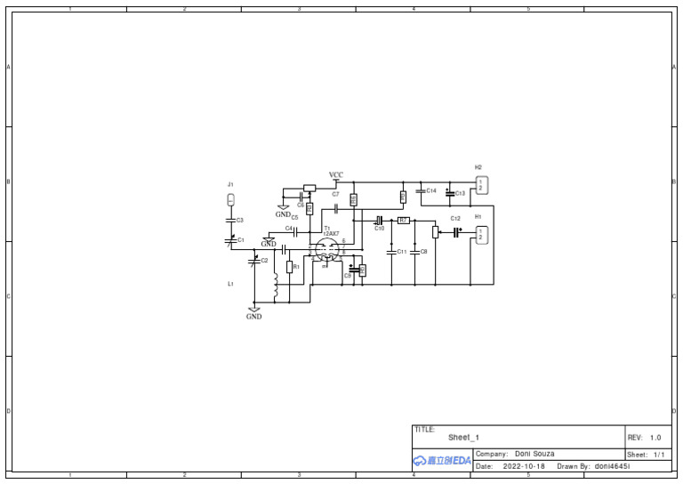 Schematic Receptor Valvulado Regen 2024-01-28 | PDF