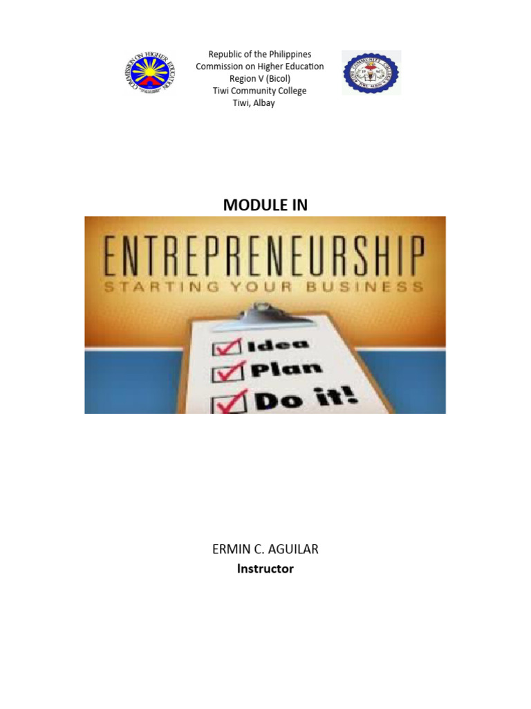 Entrepreneurship 12 | PDF