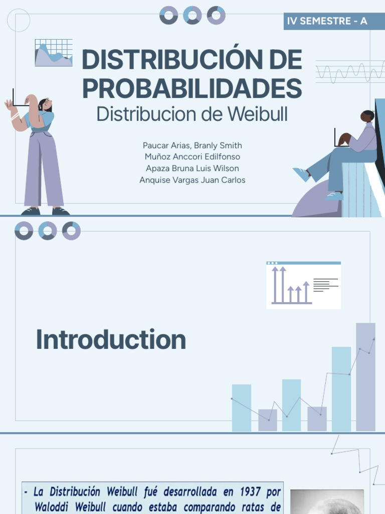 Distribucion de Weibull Grupo 6 | Descargar gratis PDF | Ingeniería de ...