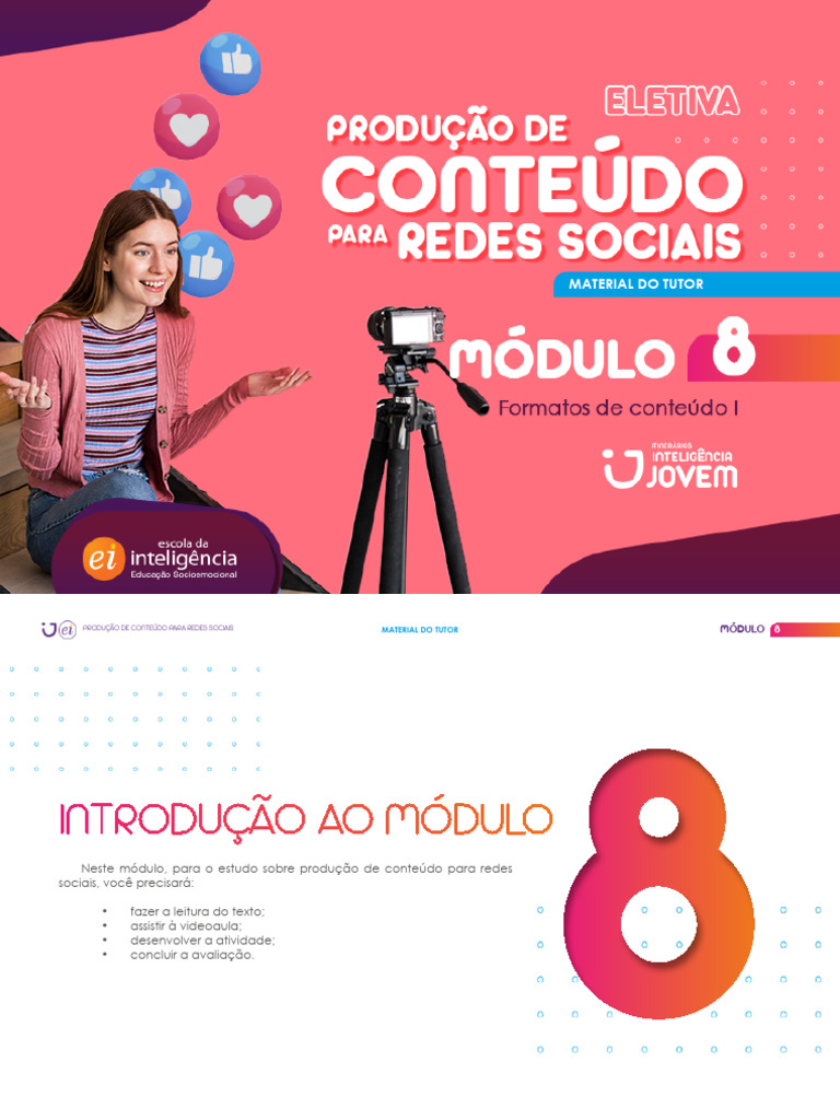 ELETIVA | PDF | YouTube | Rede social