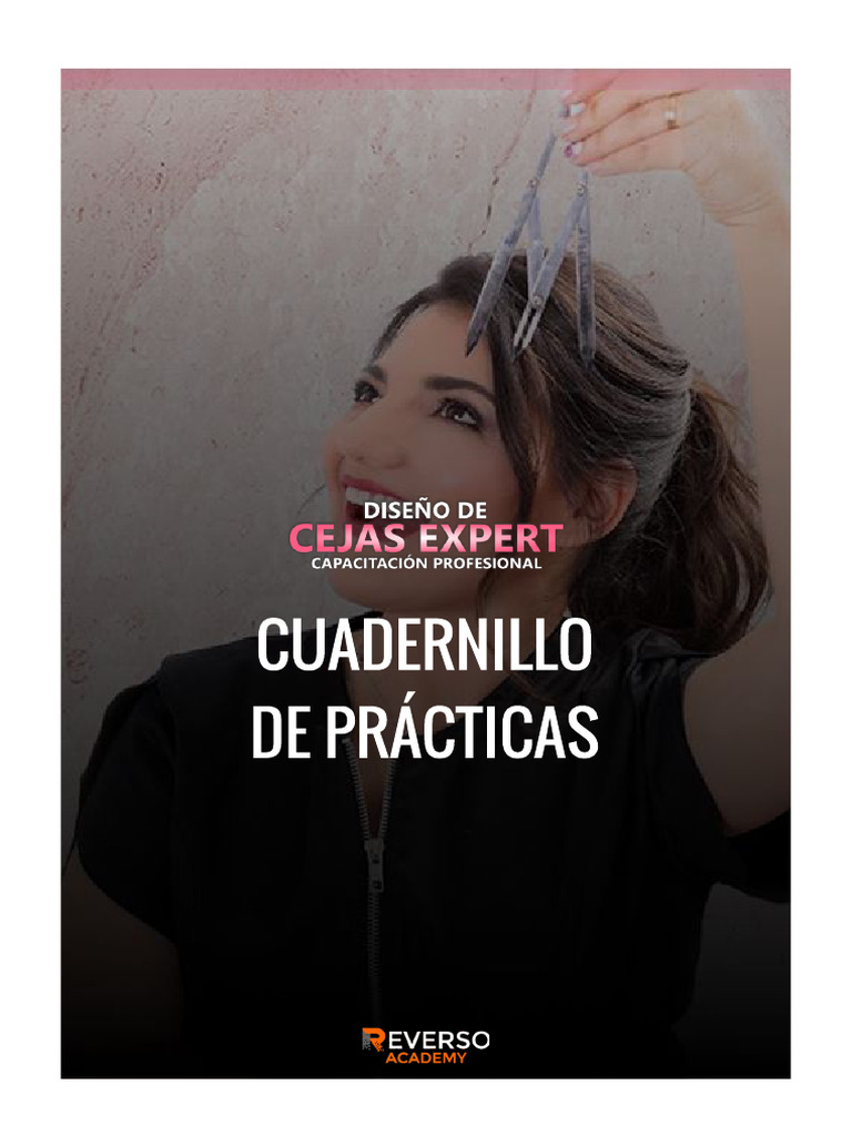 Cuadernillo PR Cticas de Dise o de Cejas Expert - Reverso Academy | PDF