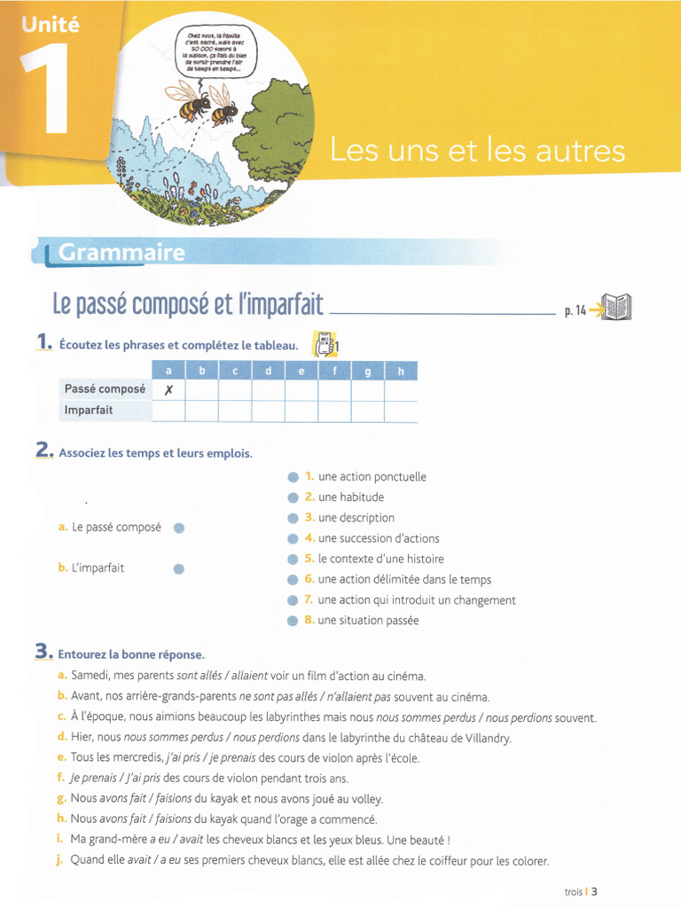 Edito - b1 - 2022 - Unite 1-Cahier | PDF