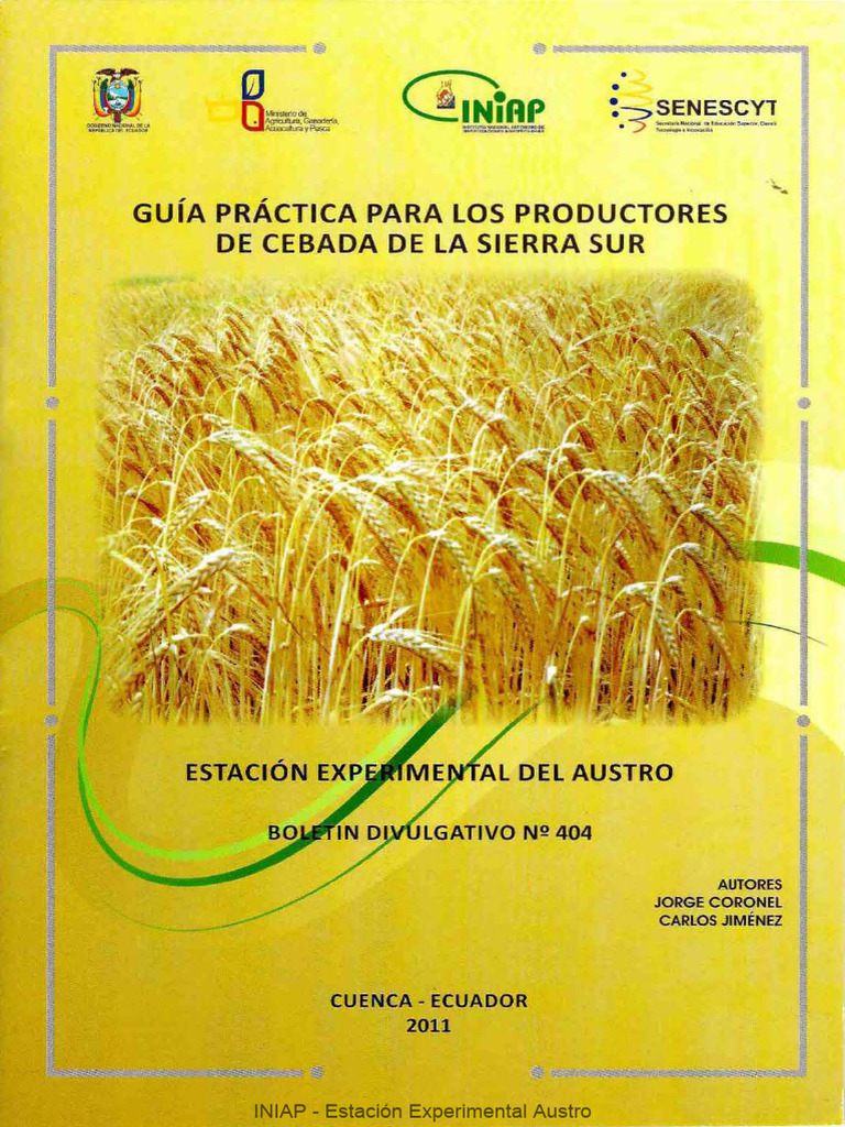 Guía de Cebada | PDF