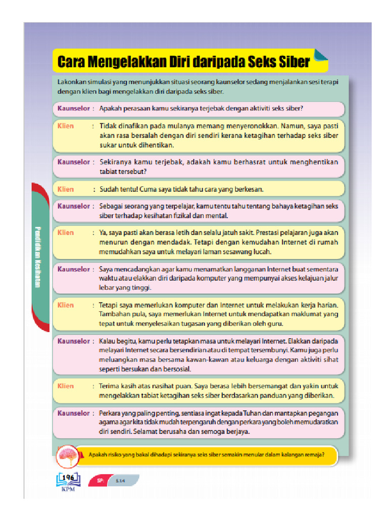 Cara Elak Seks Siber | PDF