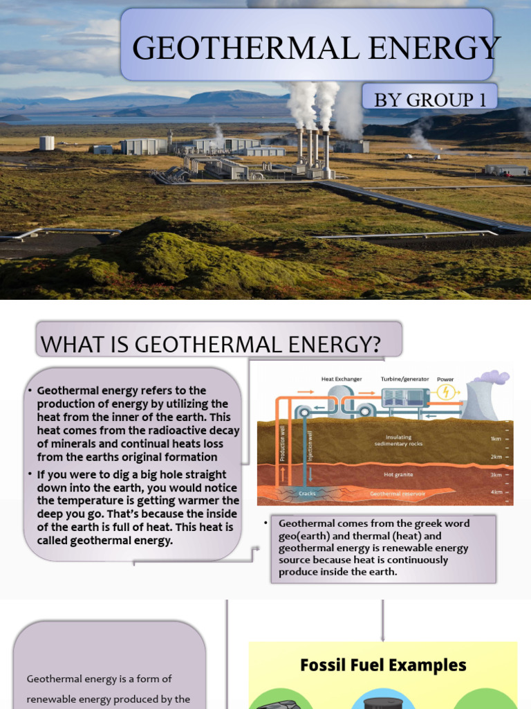 Geothermal Energy | PDF
