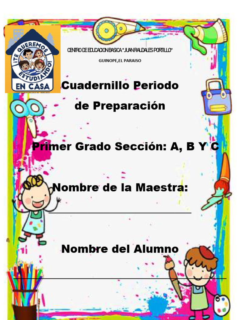 Cuadernillo de Preparacion Primer Grado | PDF Cuadernillo de Preparacion Primer Grado | PDF