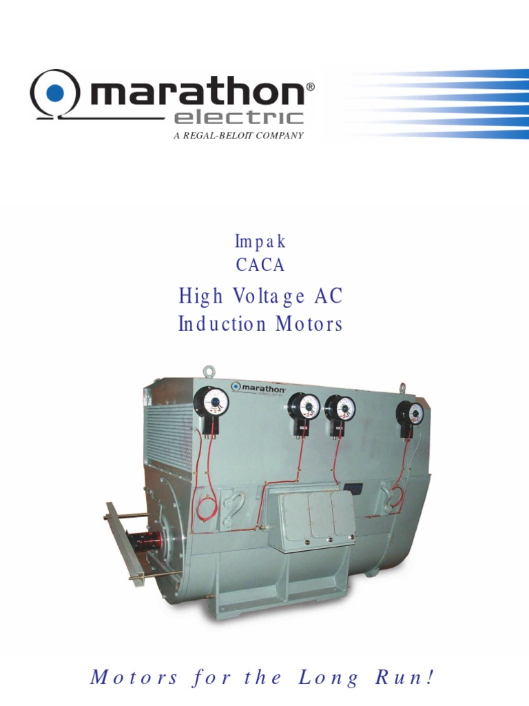 Marathon Motor | PDF | Bearing (Mechanical) | Transformer