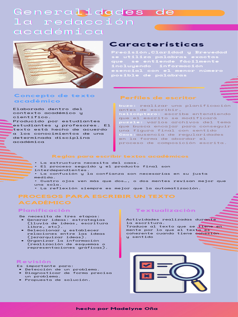 Generalidades de La Redacción Académica - 20240203 - 215715 - 0000 | PDF