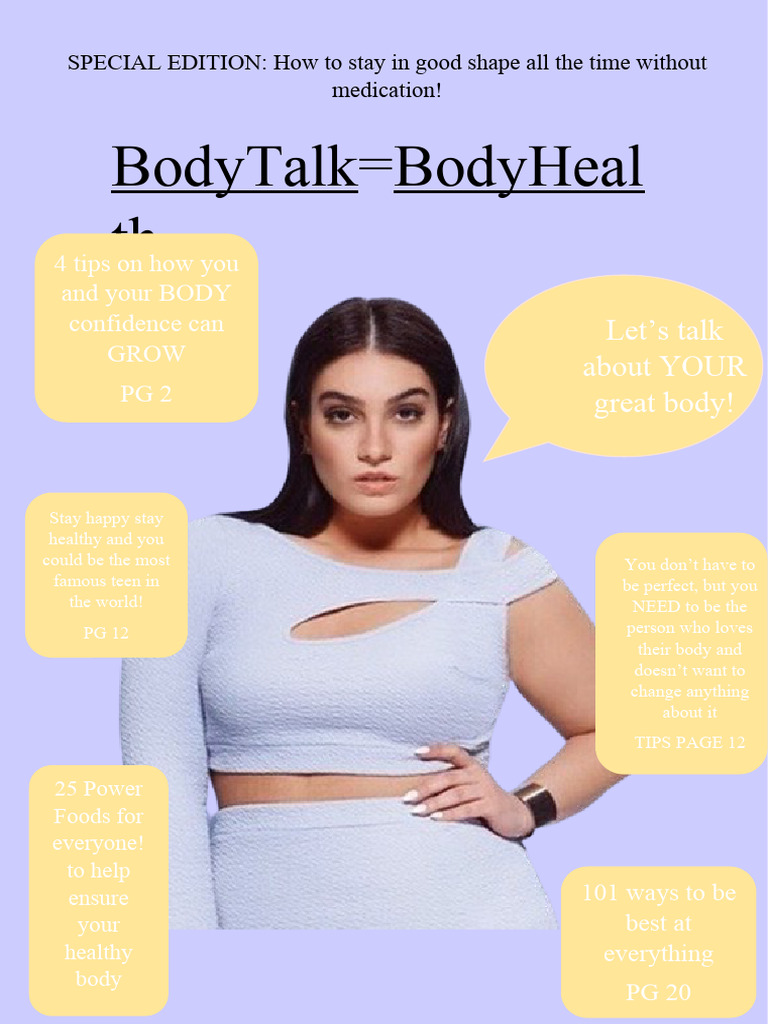 Body Health | PDF | Body Image | Adolescence